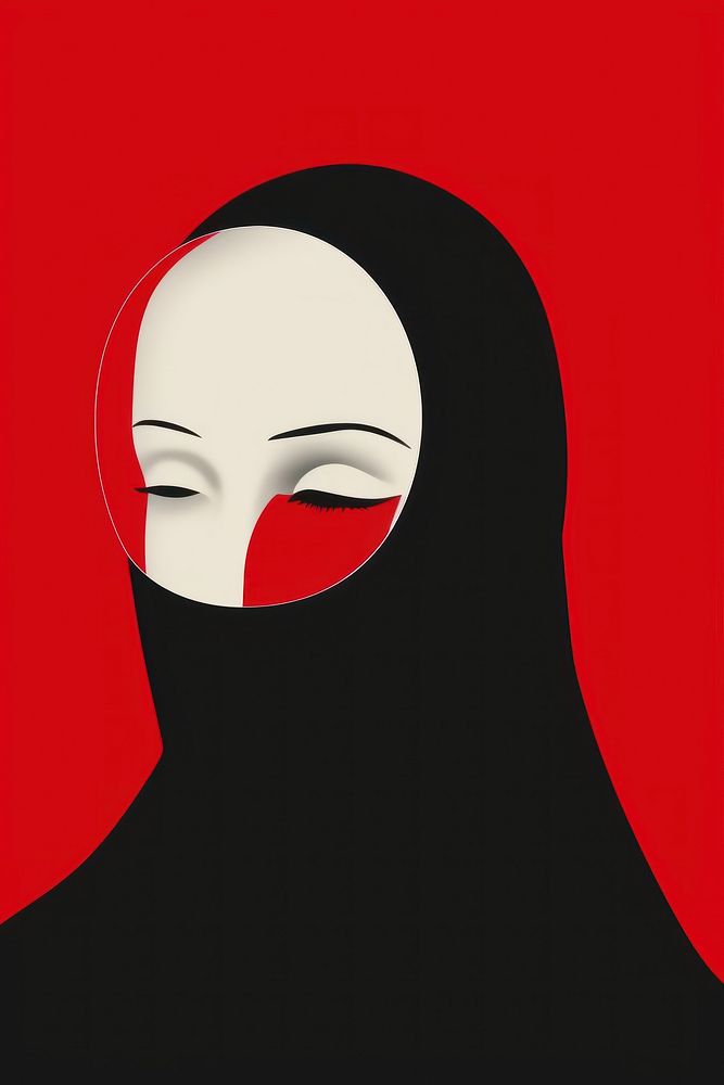 Muslim adult women moustache. | Free Photo Illustration - rawpixel