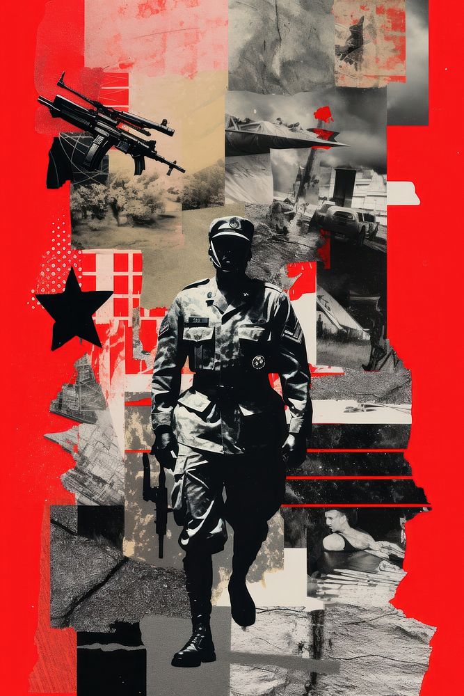 War collage military poster | Premium Photo Illustration - rawpixel