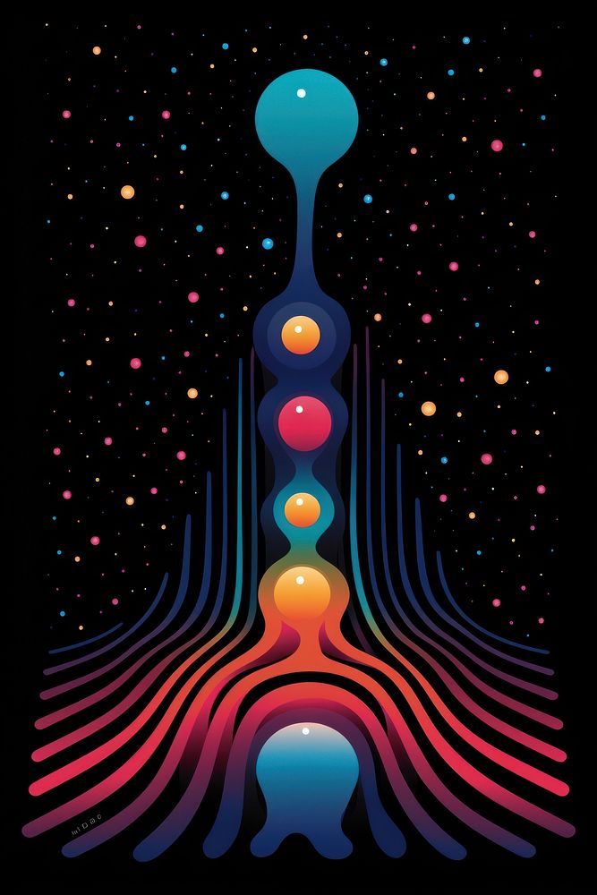 Soul graphics pattern night. | Premium Photo Illustration - rawpixel