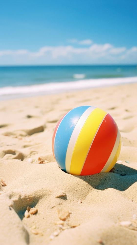 Beachball summer outdoors nature. | Premium Photo - rawpixel