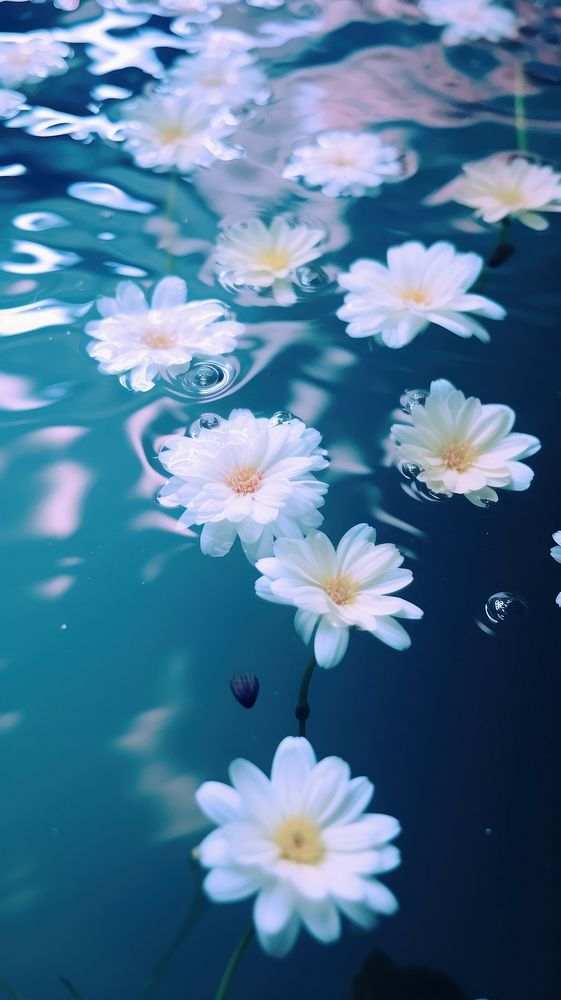 Floating daisy flower outdoors blossom | Free Photo - rawpixel