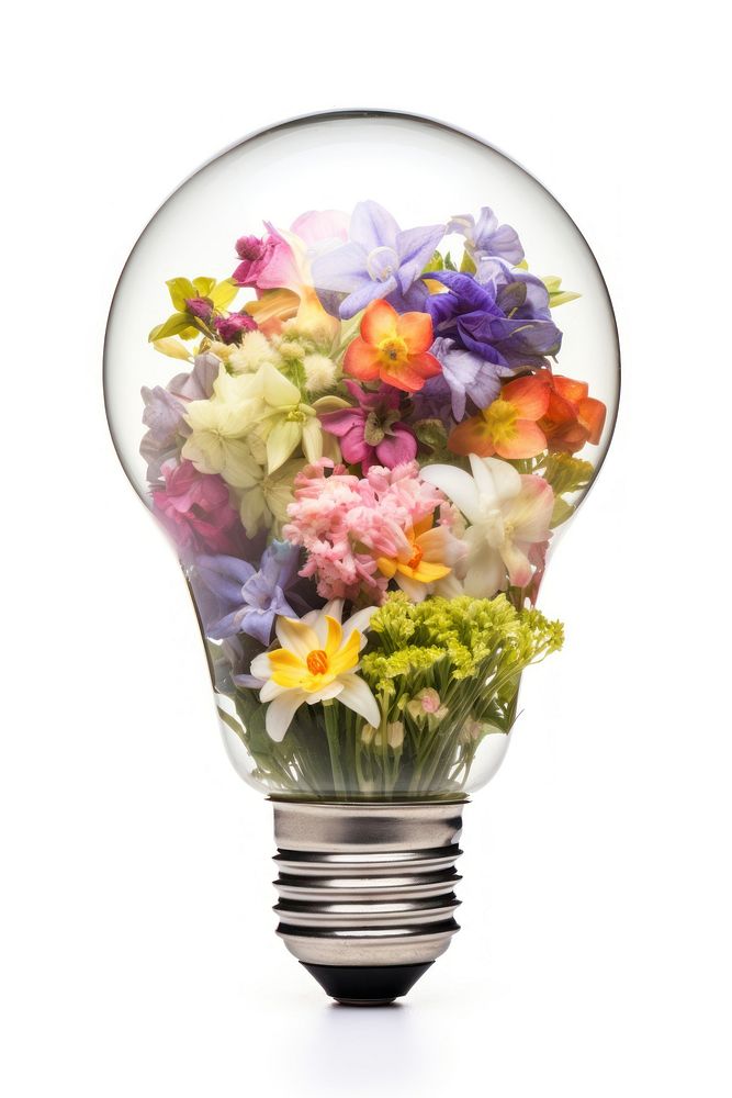 Light bulb lightbulb flower plant. | Premium Photo - rawpixel