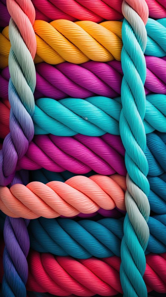 Colorful ropes backgrounds durability complexity. | Premium Photo - rawpixel