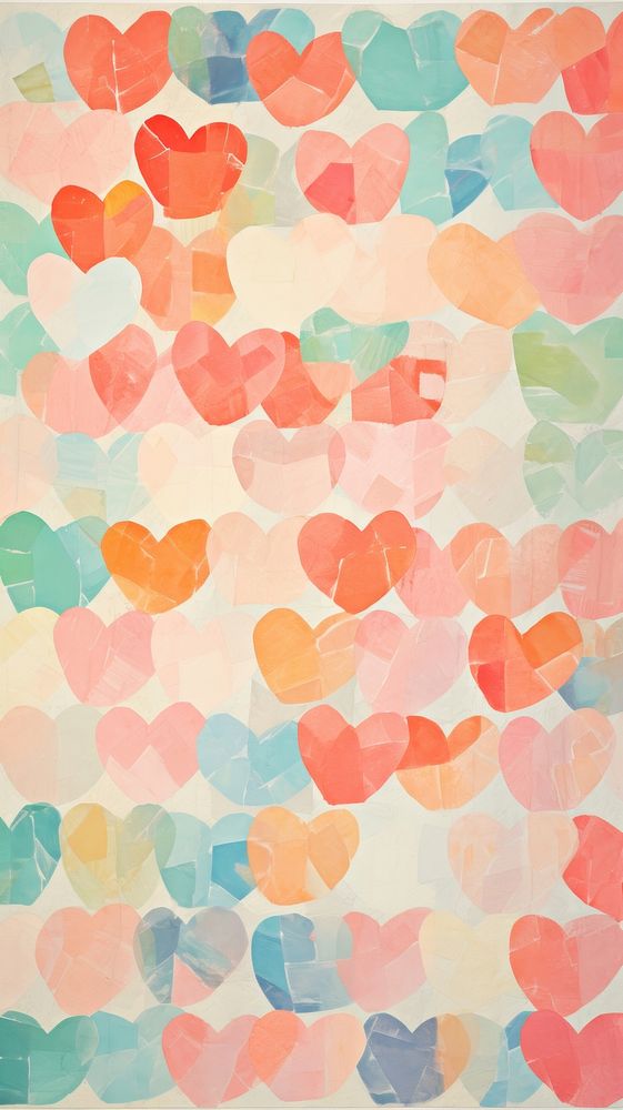 Love abstract painting pattern. | Free Photo Illustration - rawpixel