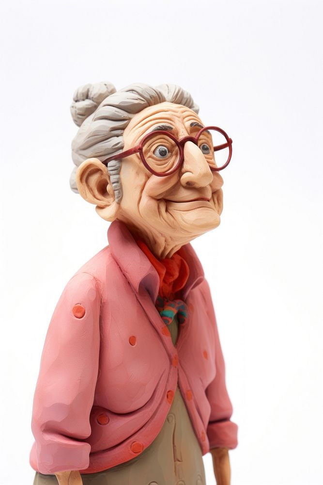 Grandma made clay figurine adult | Free Photo Illustration - rawpixel