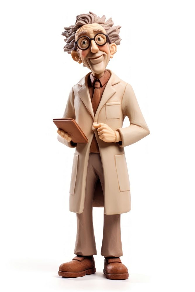Scientist made clay figurine adult | Free Photo Illustration - rawpixel