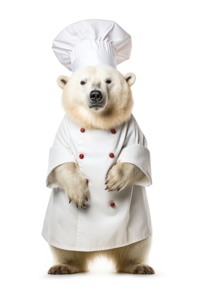 Bear mammal animal chef. | Free Photo - rawpixel