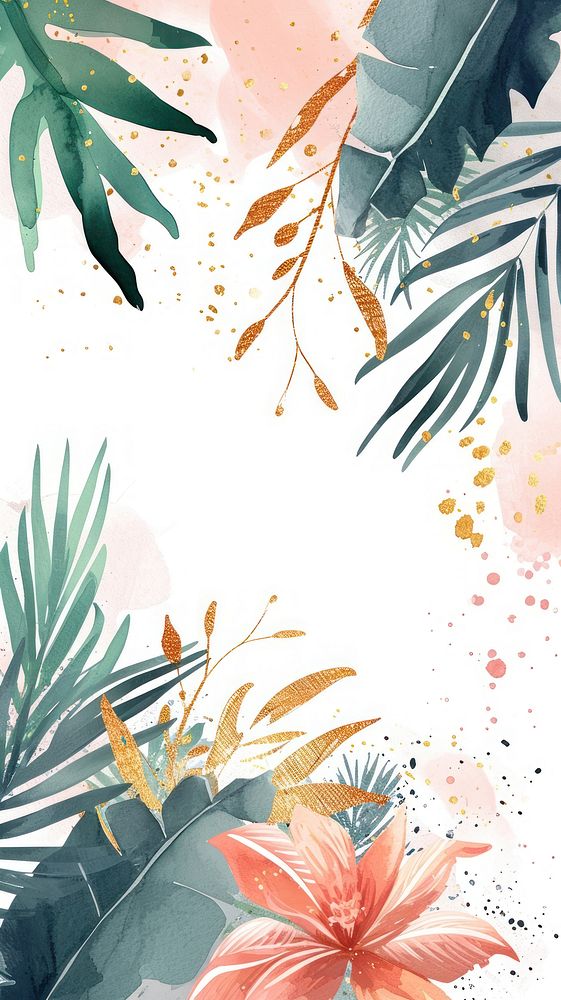 Tropical plant leaf abstract. | Free Photo Illustration - rawpixel