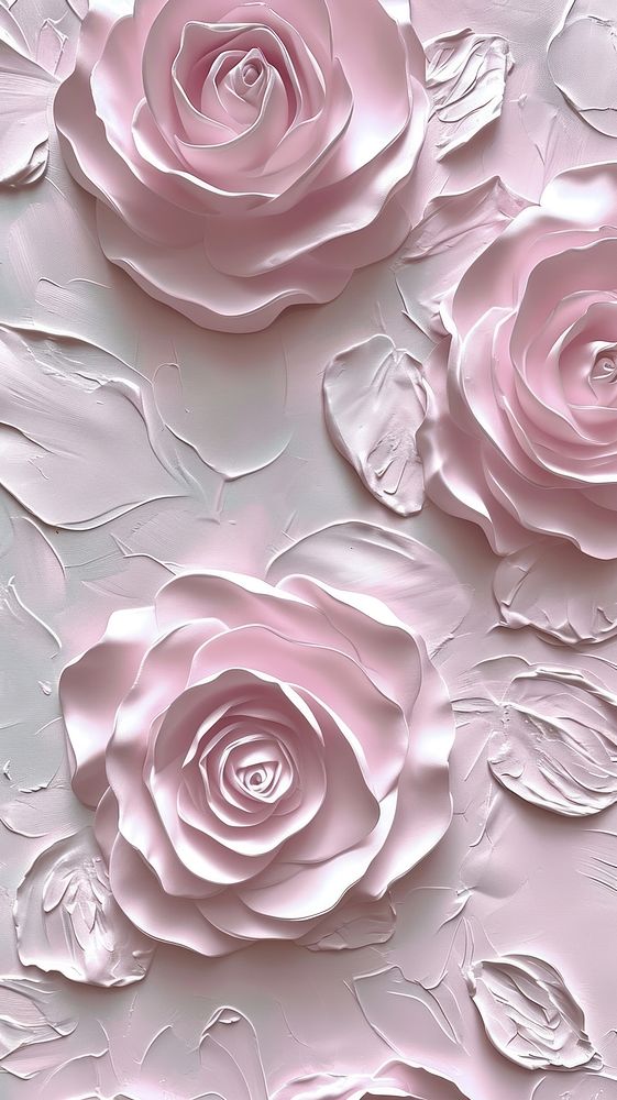 Rose bas relief pattern flower | Free Photo Illustration - rawpixel