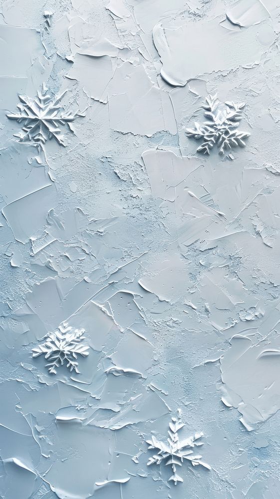 Snow flakes bas relief pattern | Free Photo Illustration - rawpixel