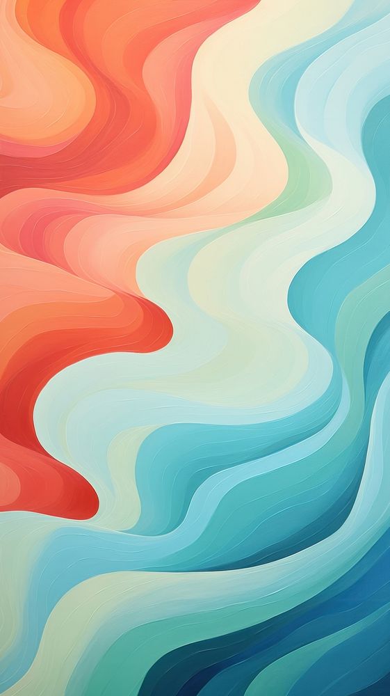 Analogous color abstract painting pattern. | Premium Photo Illustration ...