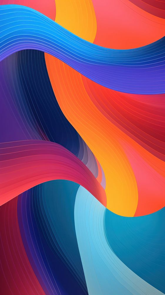 Tetradic color abstract pattern line. | Premium Photo Illustration ...