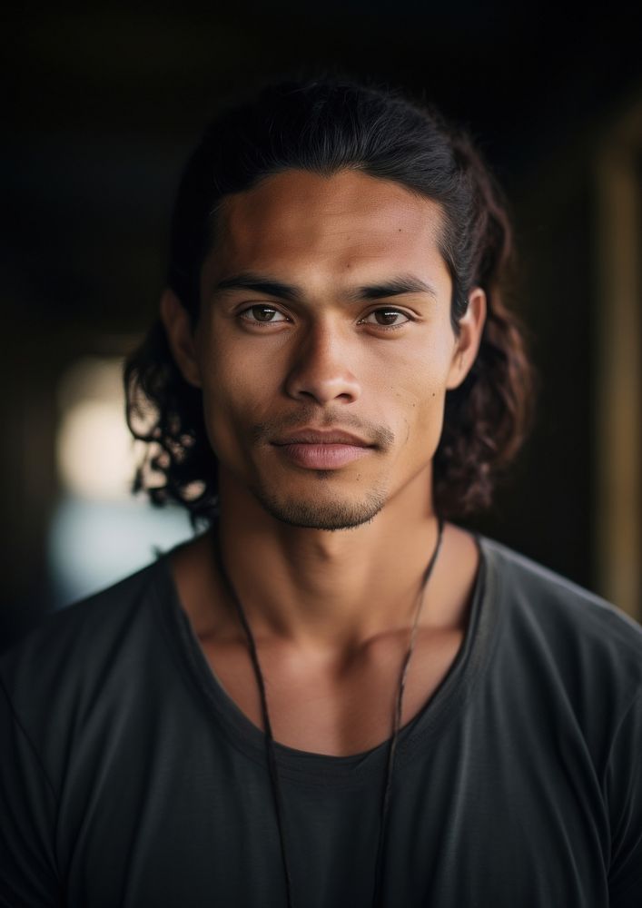 Micronesian male original hair style | Free Photo - rawpixel