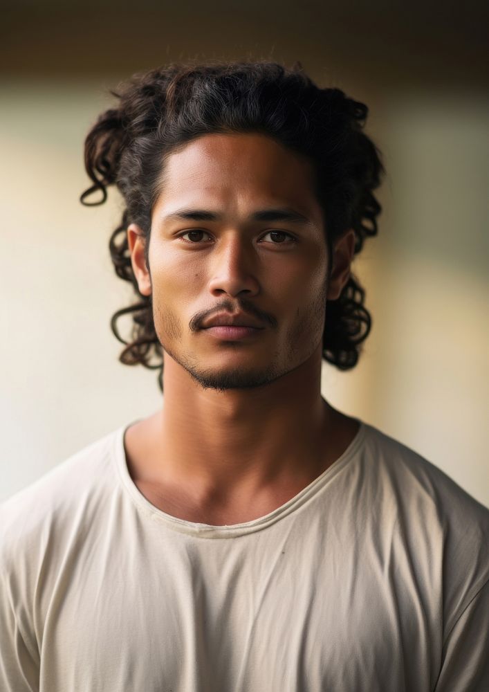 Micronesian male original hair style | Free Photo - rawpixel