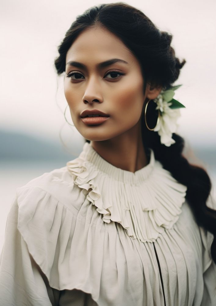 Pacific Islander woman traditional clothe | Premium Photo - rawpixel