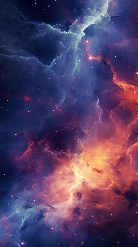 Fantastic colorful galaxy wallpaper astronomy | Free Photo - rawpixel