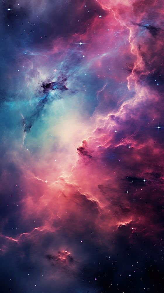 Seamless space pattern wallpaper astronomy | Premium Photo - rawpixel