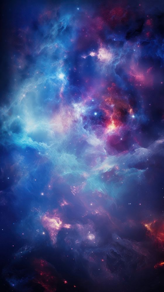 Shining galaxy mural wallpaper astronomy | Premium Photo - rawpixel