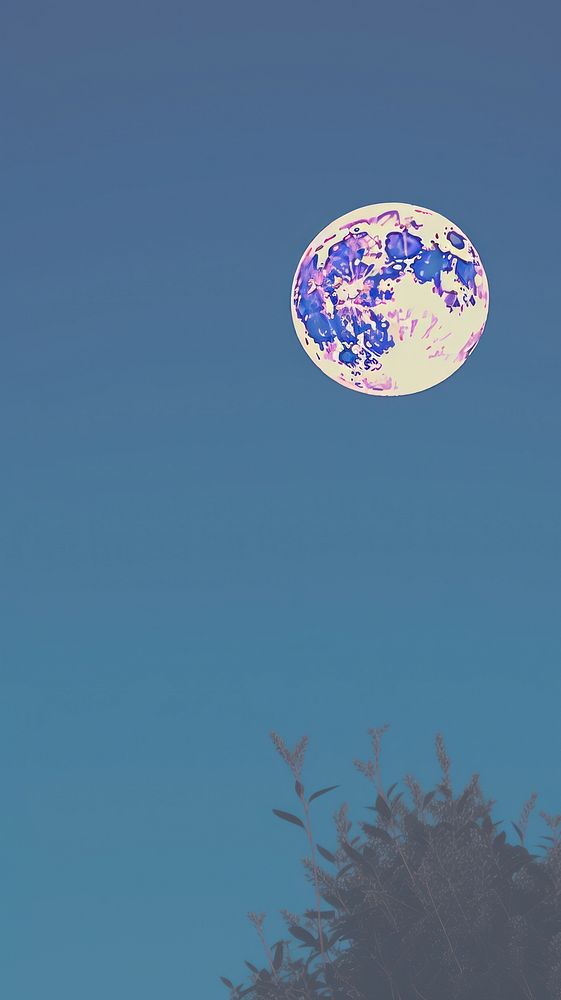 Butterfly and moon astronomy outdoors | Premium Photo Illustration ...