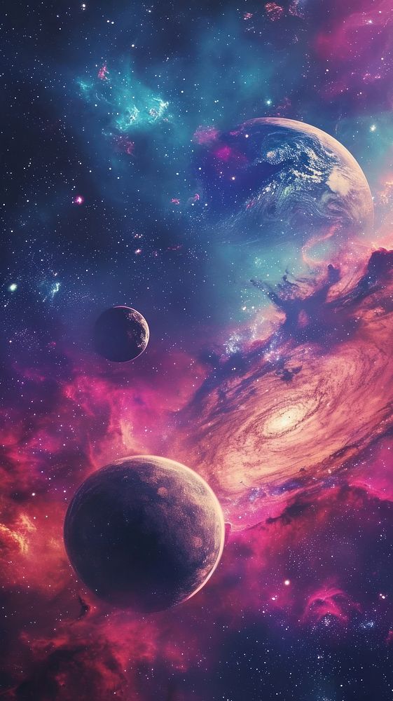 Galaxy space astronomy universe. | Premium Photo Illustration - rawpixel