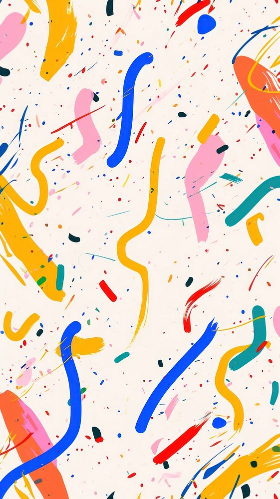 Colorful confetti paper line. | Free Photo Illustration - rawpixel