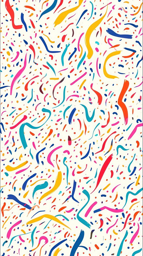 Colorful confetti paper line. | Free Photo Illustration - rawpixel