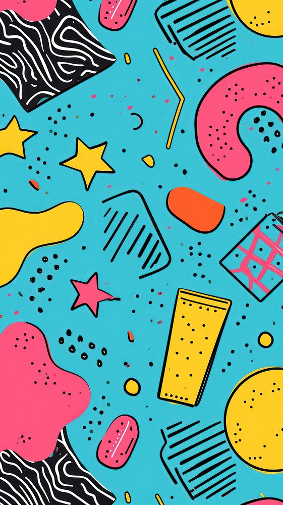 Colorful pattern art backgrounds | Free Photo Illustration - rawpixel