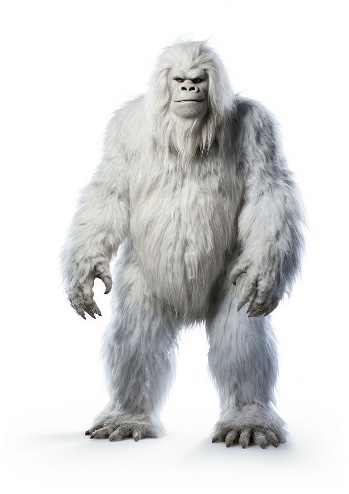 Yeti mammal monkey white. | Premium Photo - rawpixel