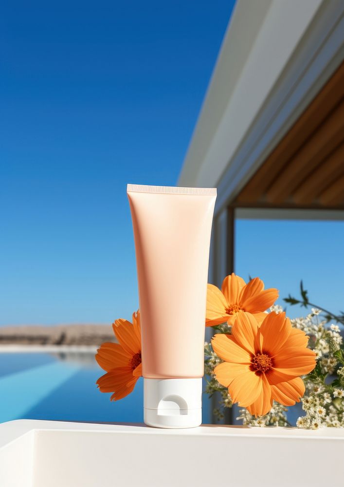 Sunscreen tube flower summer plant. | Free Photo - rawpixel