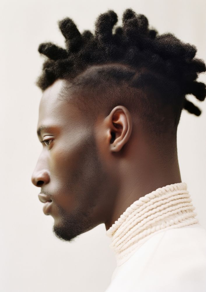 african men hairstyle hairdresser headshot | Free Photo - rawpixel