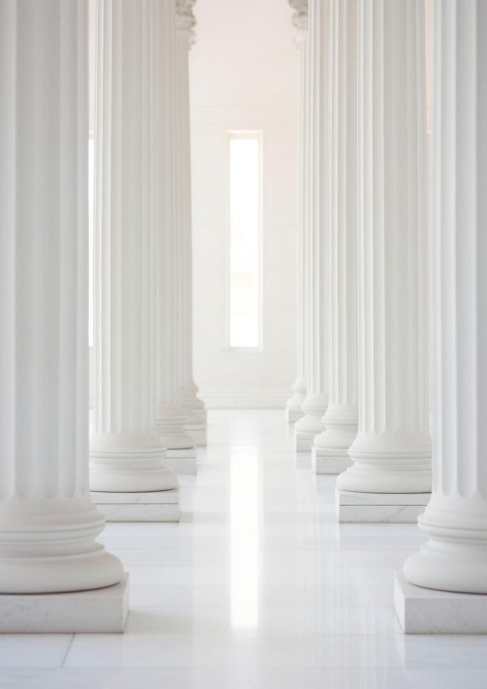 row white columns sitting top | Free Photo - rawpixel
