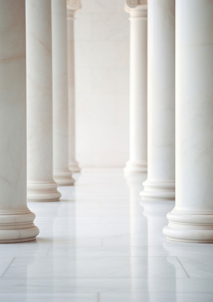 row white columns sitting top | Premium Photo - rawpixel