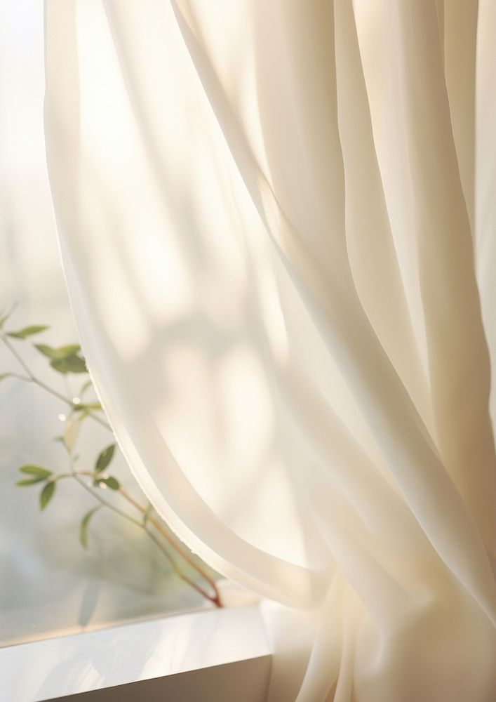 Wind blows soft curtain window | Premium Photo - rawpixel