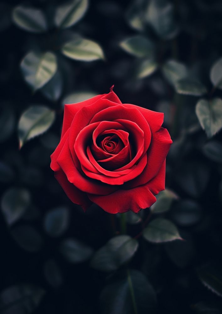 Top view red rose flower | Premium Photo - rawpixel