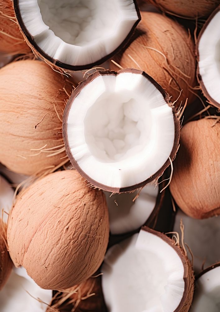 Coconut backgrounds food freshness. | Premium Photo - rawpixel