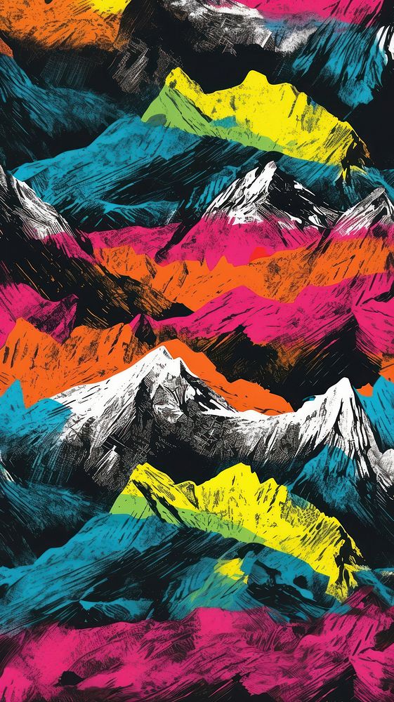 Mountain pattern backgrounds abstract outdoors. | Free Photo ...