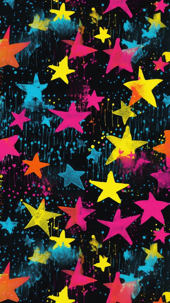 Star pattern backgrounds abstract creativity. | Free Photo Illustration ...