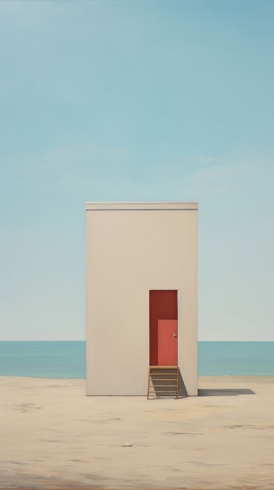 Beach architecture building outdoors. | Free Photo Illustration - rawpixel