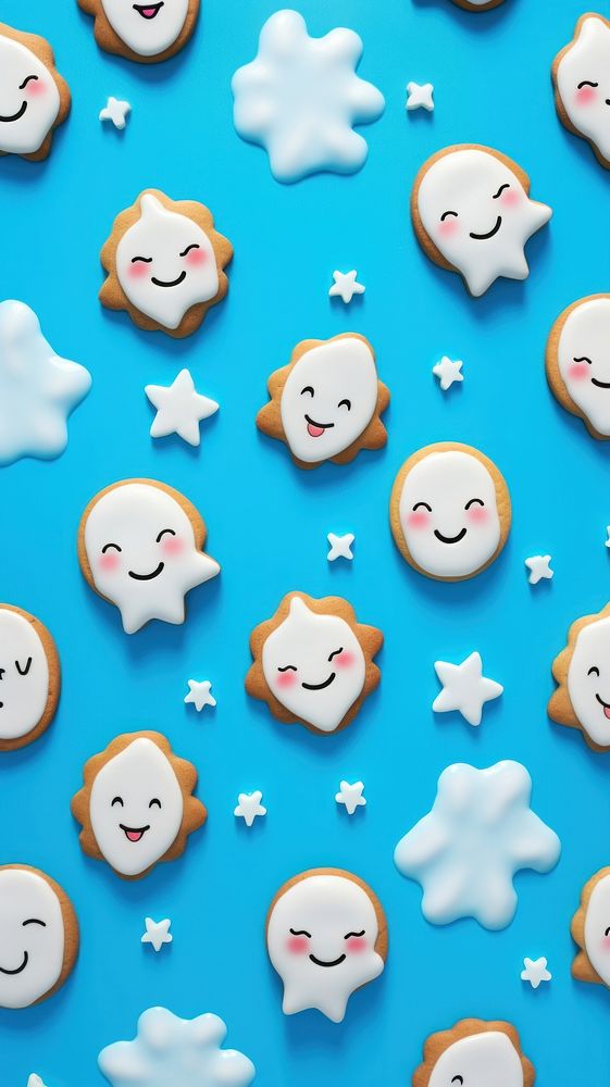 Cute Summer gingerbread backgrounds dessert. | Premium Photo ...