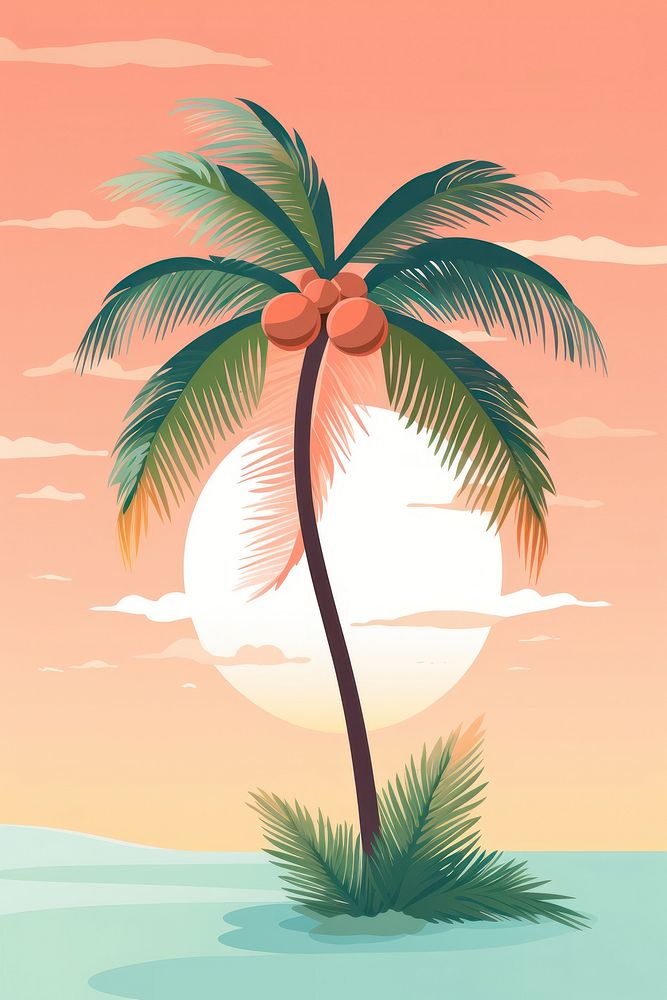Palm tree cute outdoors nature | Premium Photo Illustration - rawpixel
