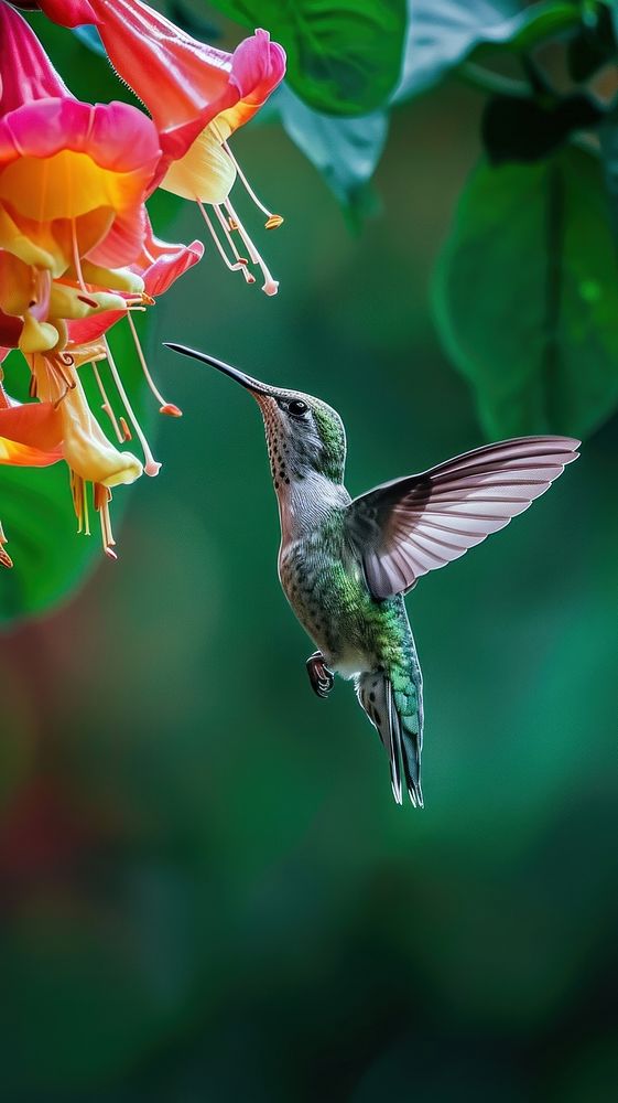Hummingbird hummingbird hovering animal | Free Photo - rawpixel