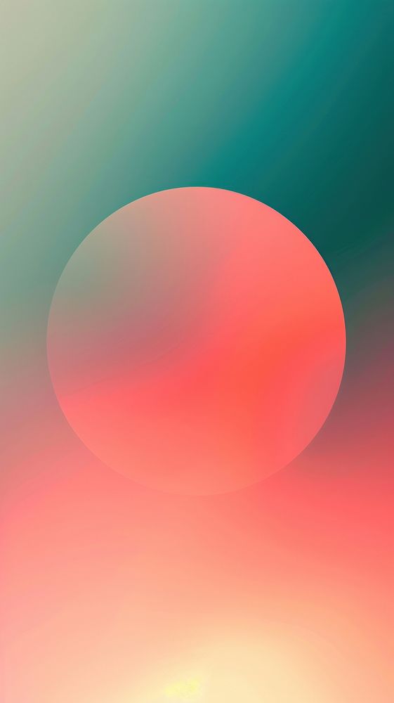 Aesthetic gradient wallpaper abstract circle | Premium Photo ...