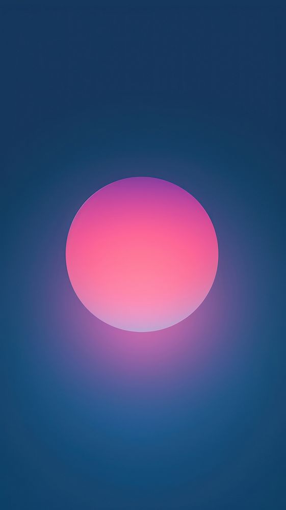 Aesthetic gradient wallpaper lighting circle | Free Photo Illustration ...