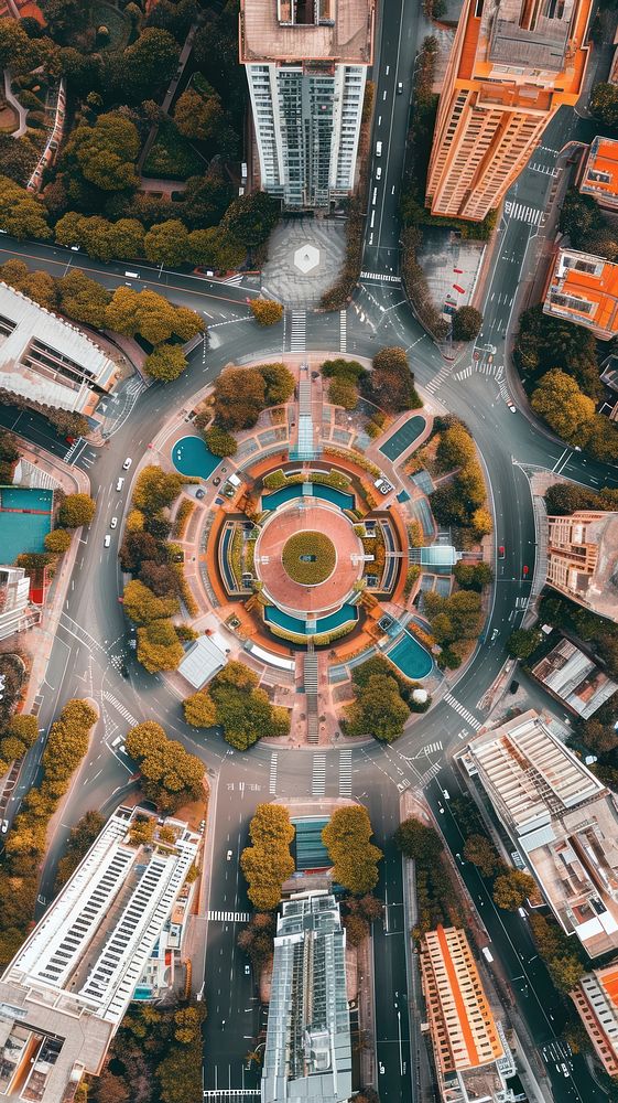 Aerial top view Business area | Premium Photo - rawpixel