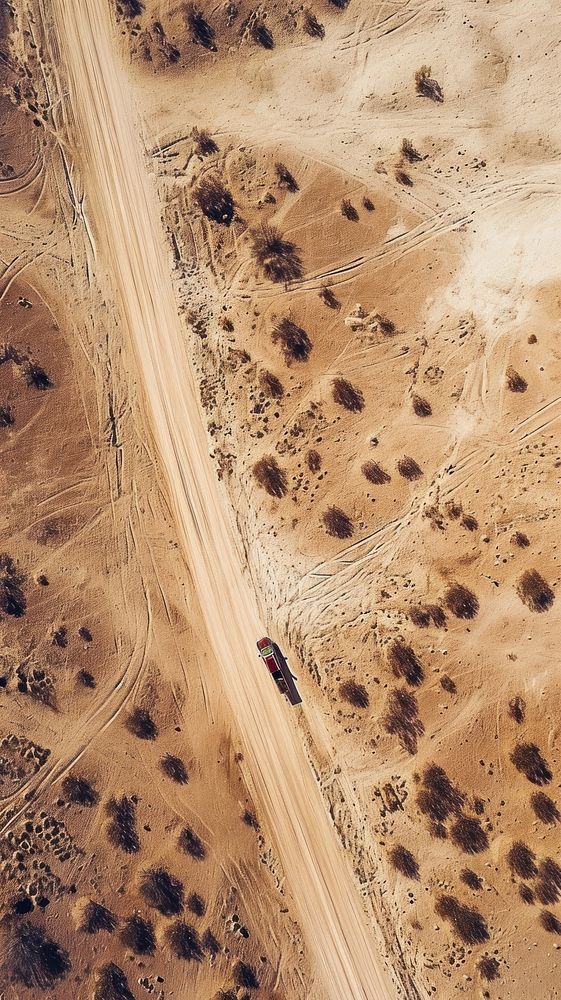 Aerial top view Desert landscape | Premium Photo - rawpixel
