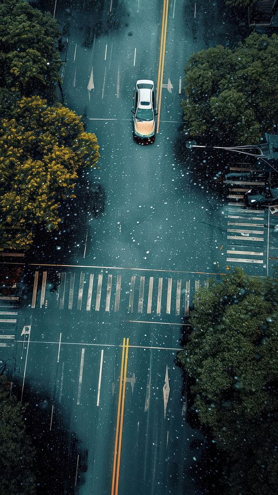 Aerial top view Rain day | Free Photo - rawpixel