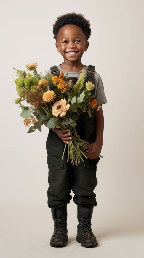 Florist portrait standing flower | Free Photo - rawpixel