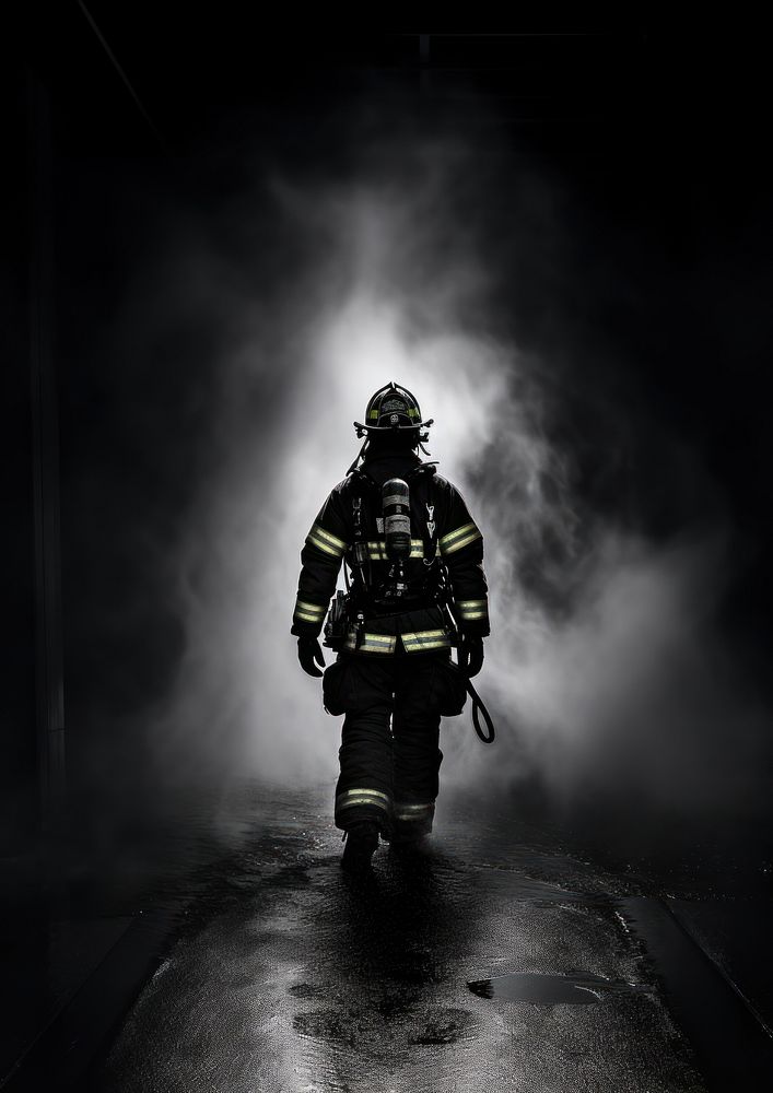 Aesthetic Photography firefighter motion helmet | Free Photo - rawpixel