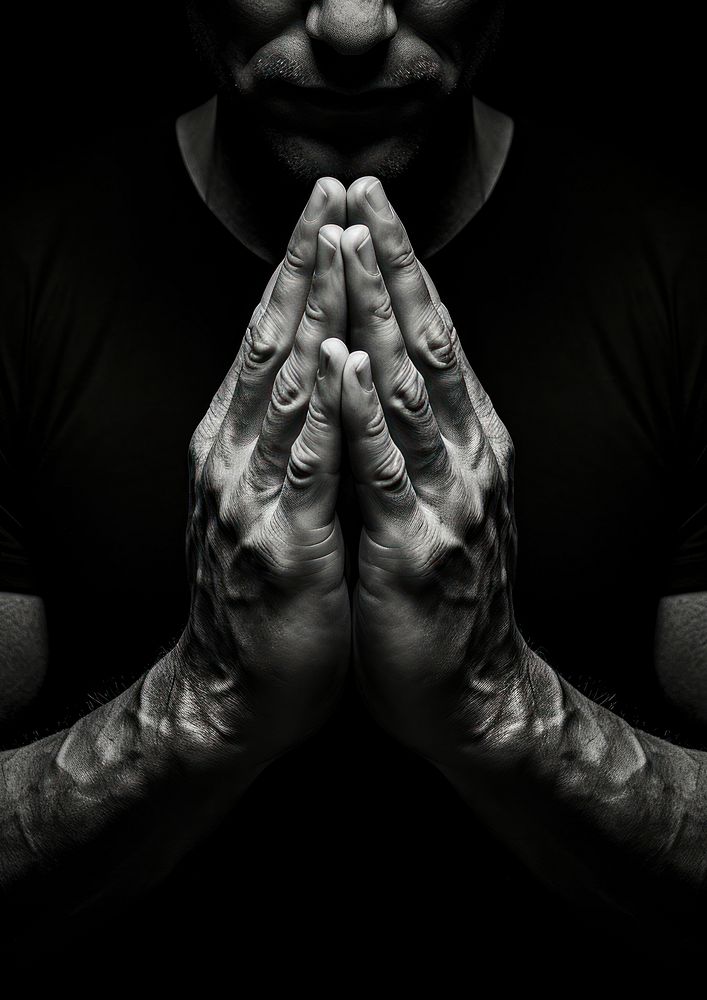 Aesthetic Photography praying hands finger | Free Photo - rawpixel