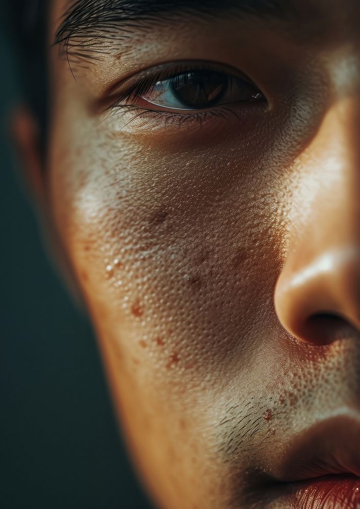 Minimal photo close face pores | Premium Photo - rawpixel